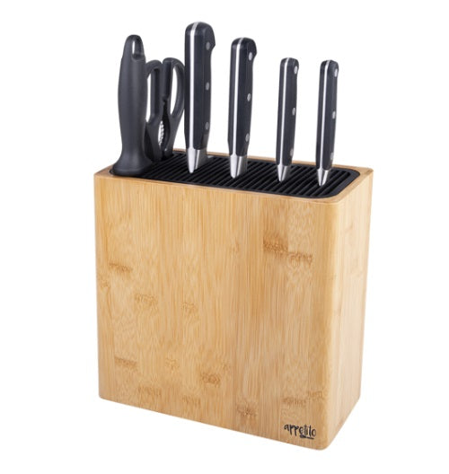 Rectangle Universal Knife Block - Bamboo– Crock and Pickle