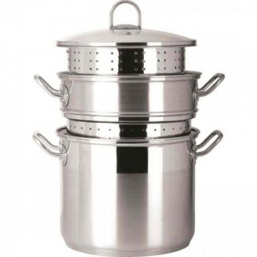 9 Litre Chef Inox Professional 4 Piece Multi Cooker - Crock and Pickle